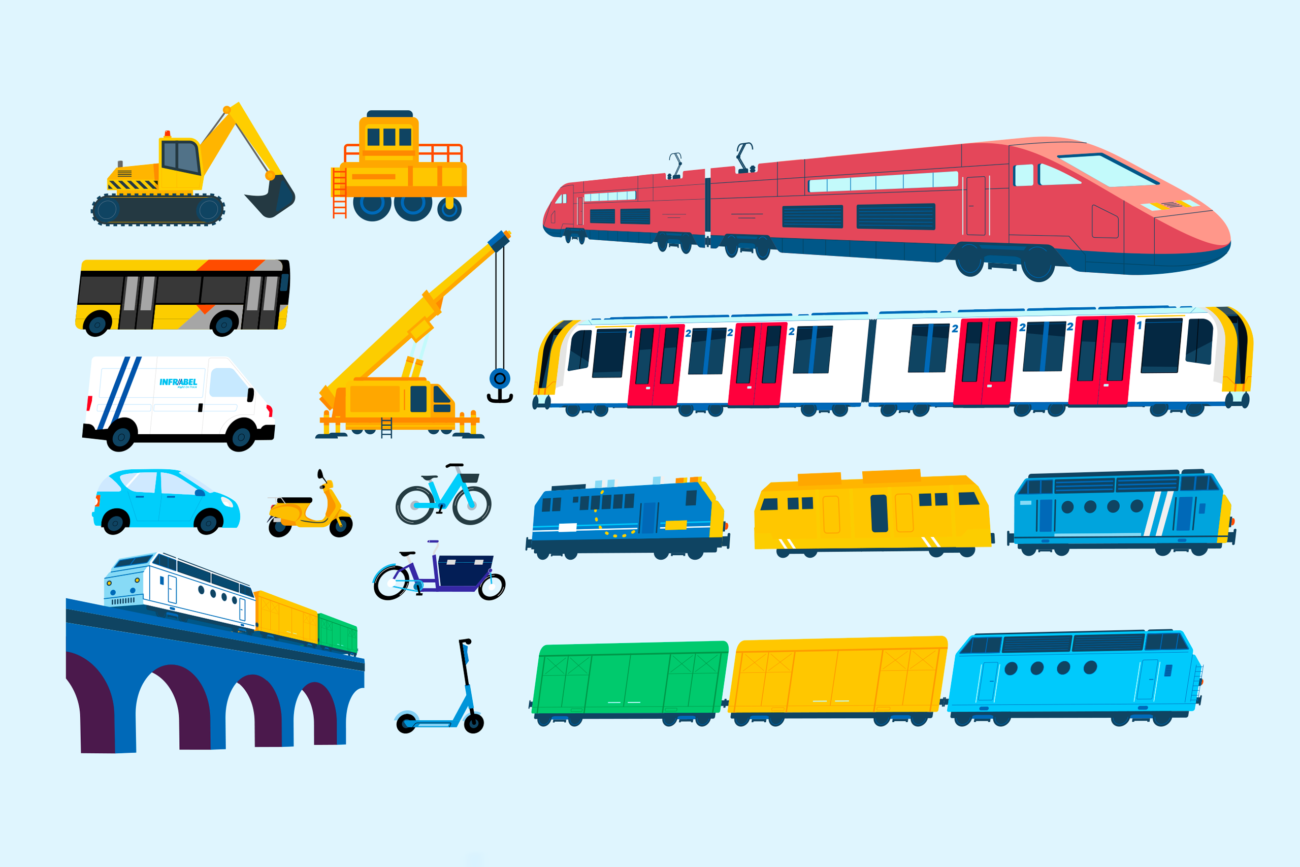 Infrabel — When I grow up, I'll be an electrical designer! — Cartoonbase