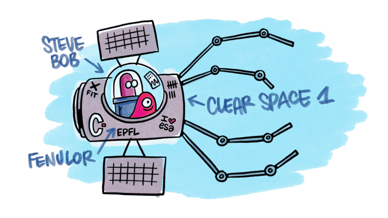 ClearSpace — Illustrating space — Cartoonbase